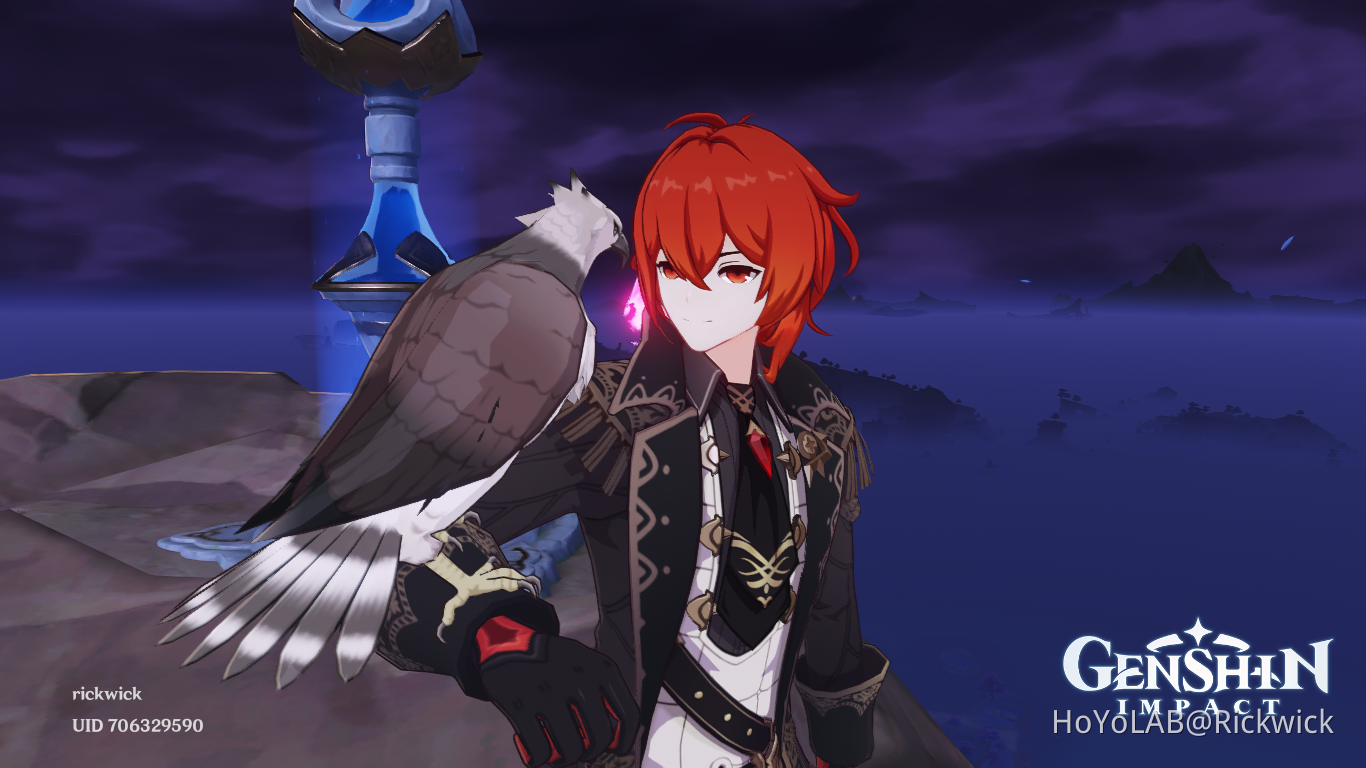 my diluc happy Genshin Impact | HoYoLAB