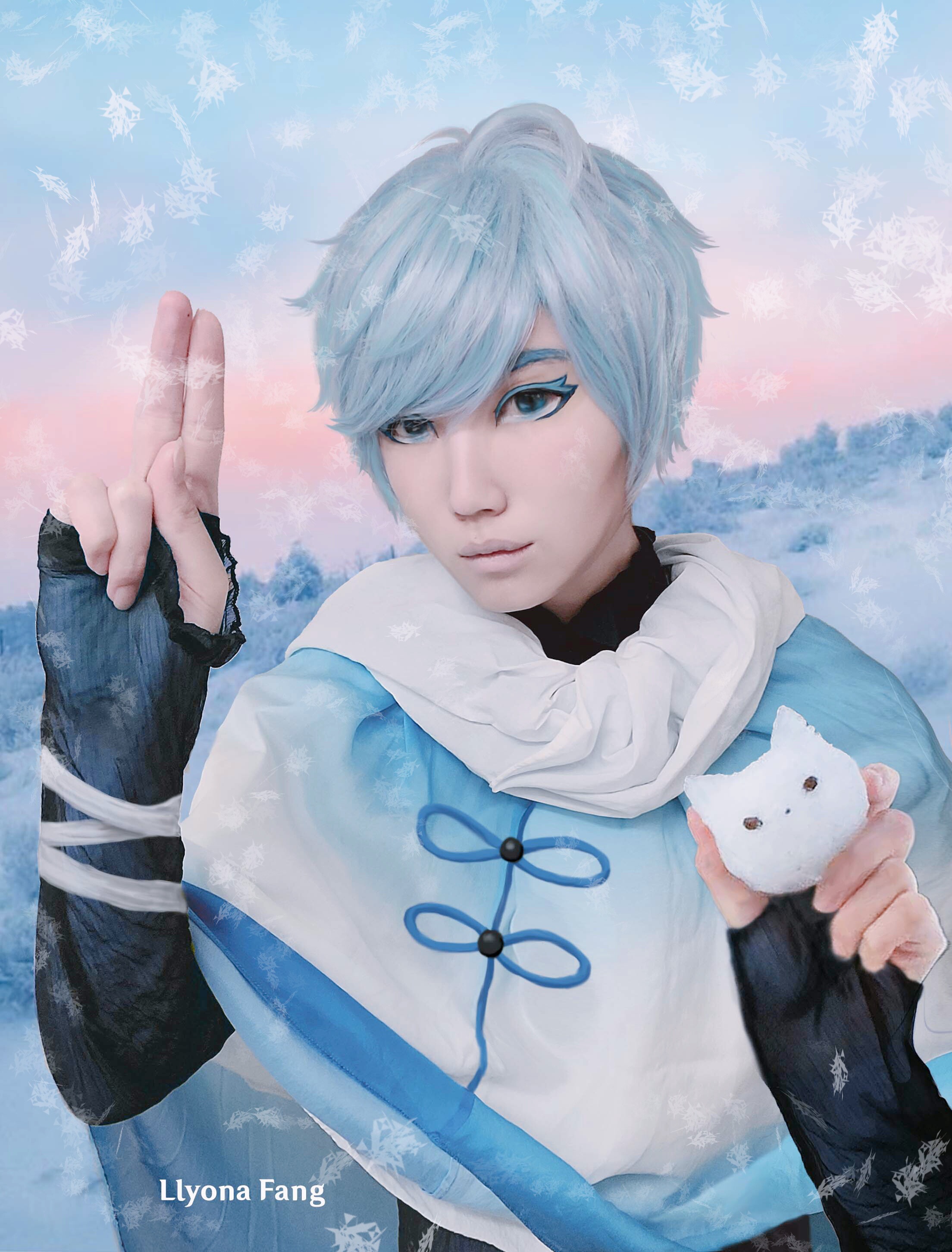 Chongyun closet cosplay for his belated birthday! Genshin Impact | HoYoLAB