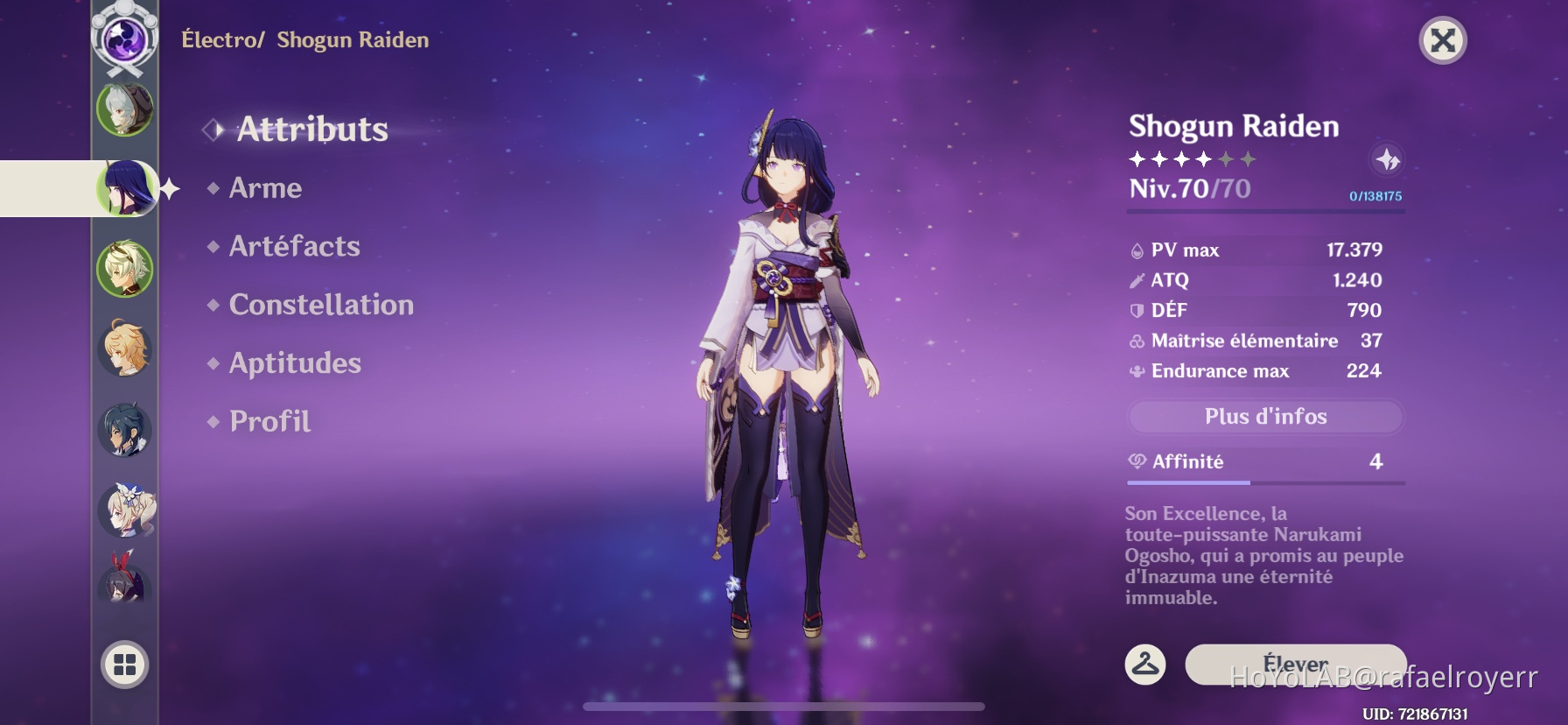 Ei build… Genshin Impact | HoYoLAB