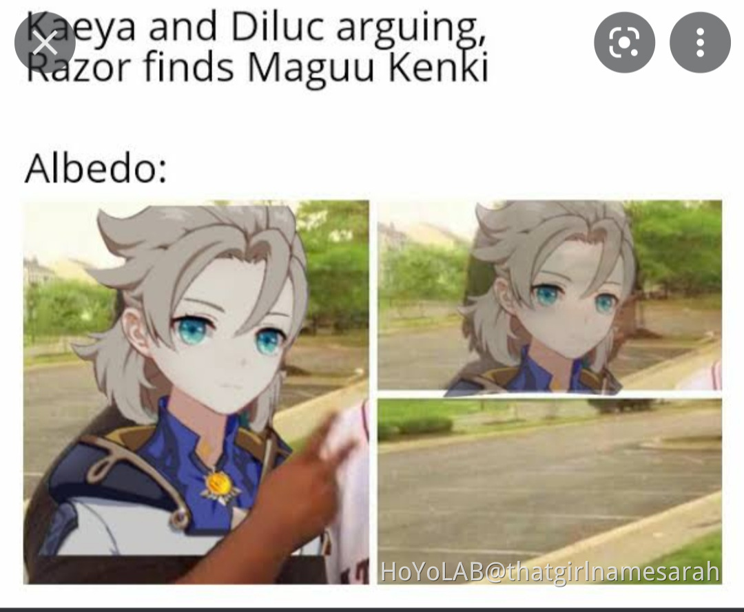 Albedo meme for albedo birthday #14 Genshin Impact | HoYoLAB