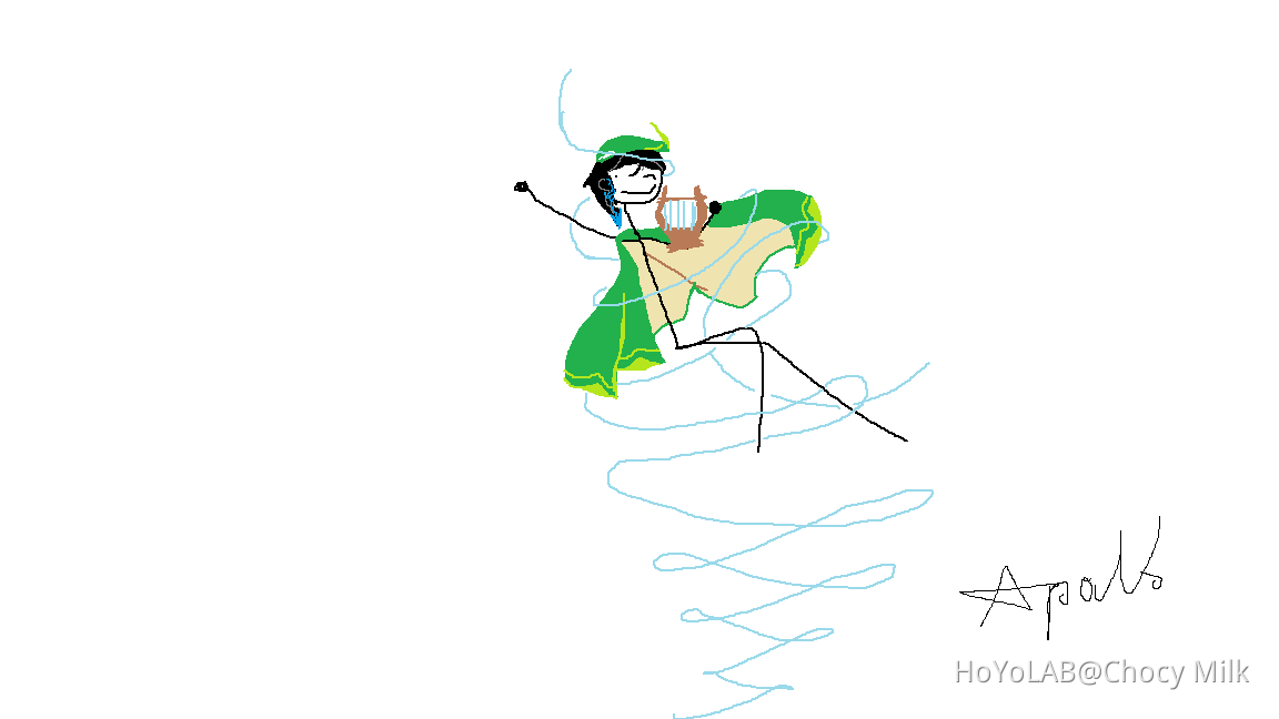 Venti A Beautiful Lyre (poem in desc) Genshin Impact | HoYoLAB