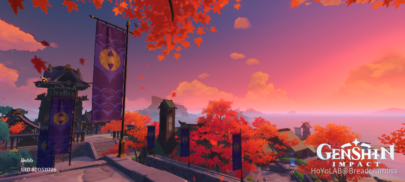 Sunset from Ritou Genshin Impact | HoYoLAB