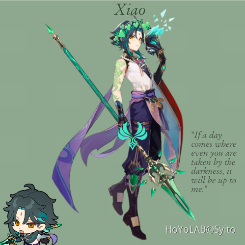 the xiao icon! Genshin Impact | HoYoLAB