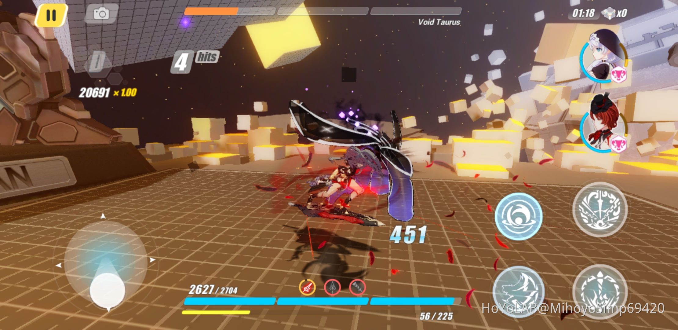 PRACTISING HOR GAMEPLAY WITH HOS Honkai Impact 3rd | HoYoLAB