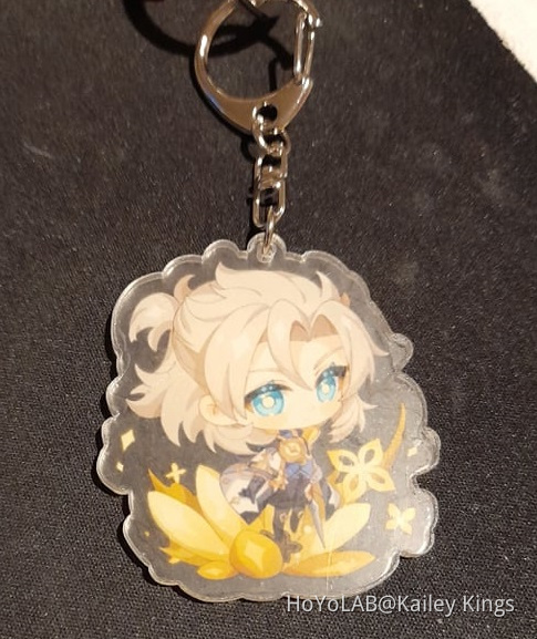 Albedo Keychain! Genshin Impact | HoYoLAB