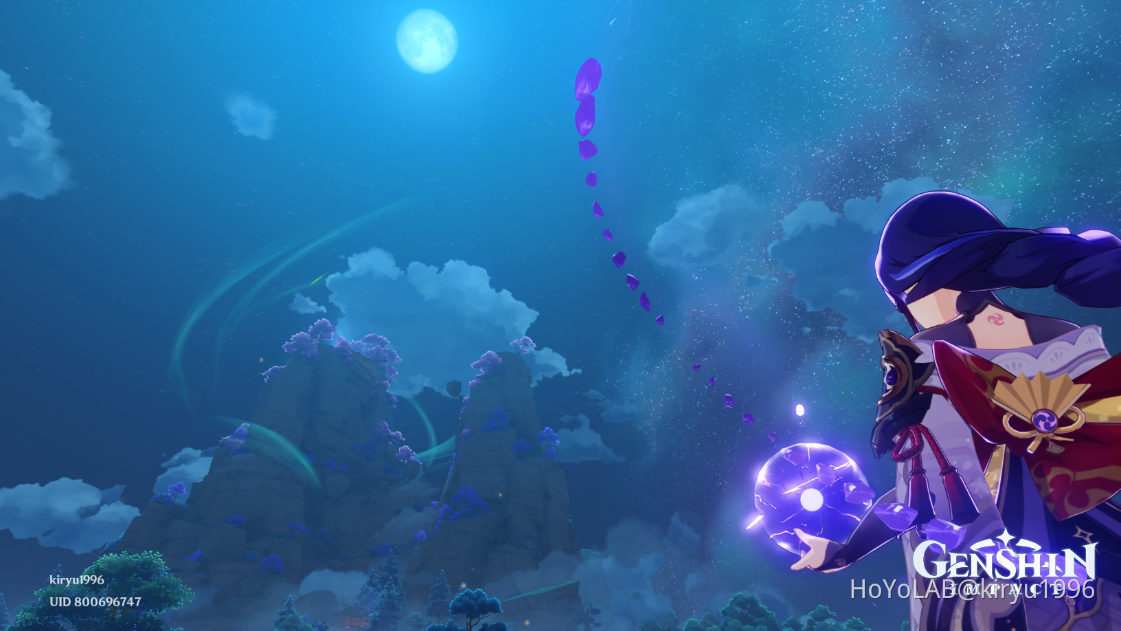 the night sky of inazuma Genshin Impact | HoYoLAB