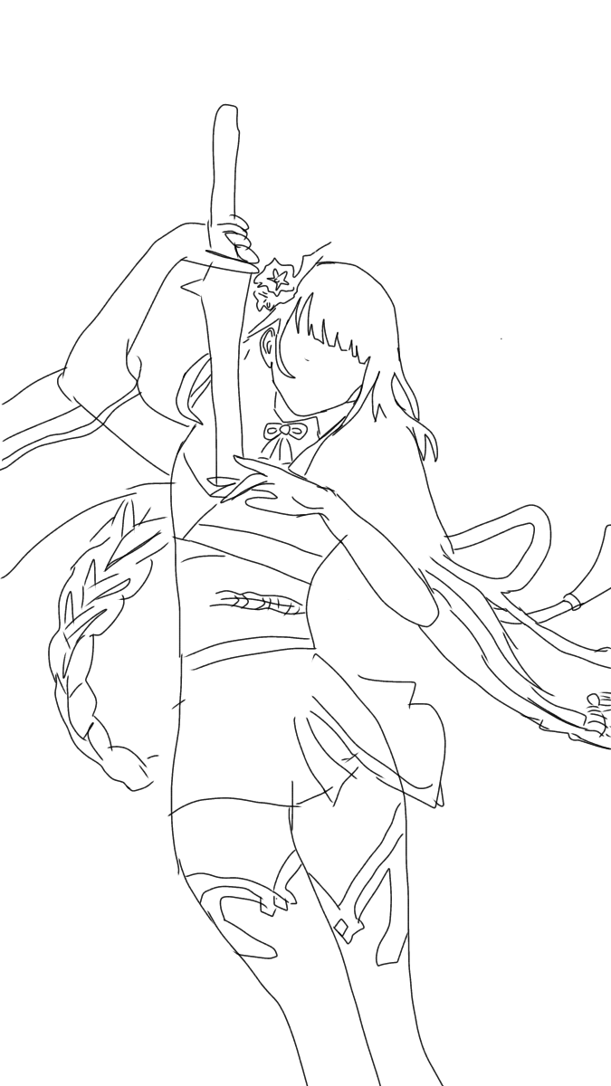 How To Draw Baal! Genshin Impact | HoYoLAB