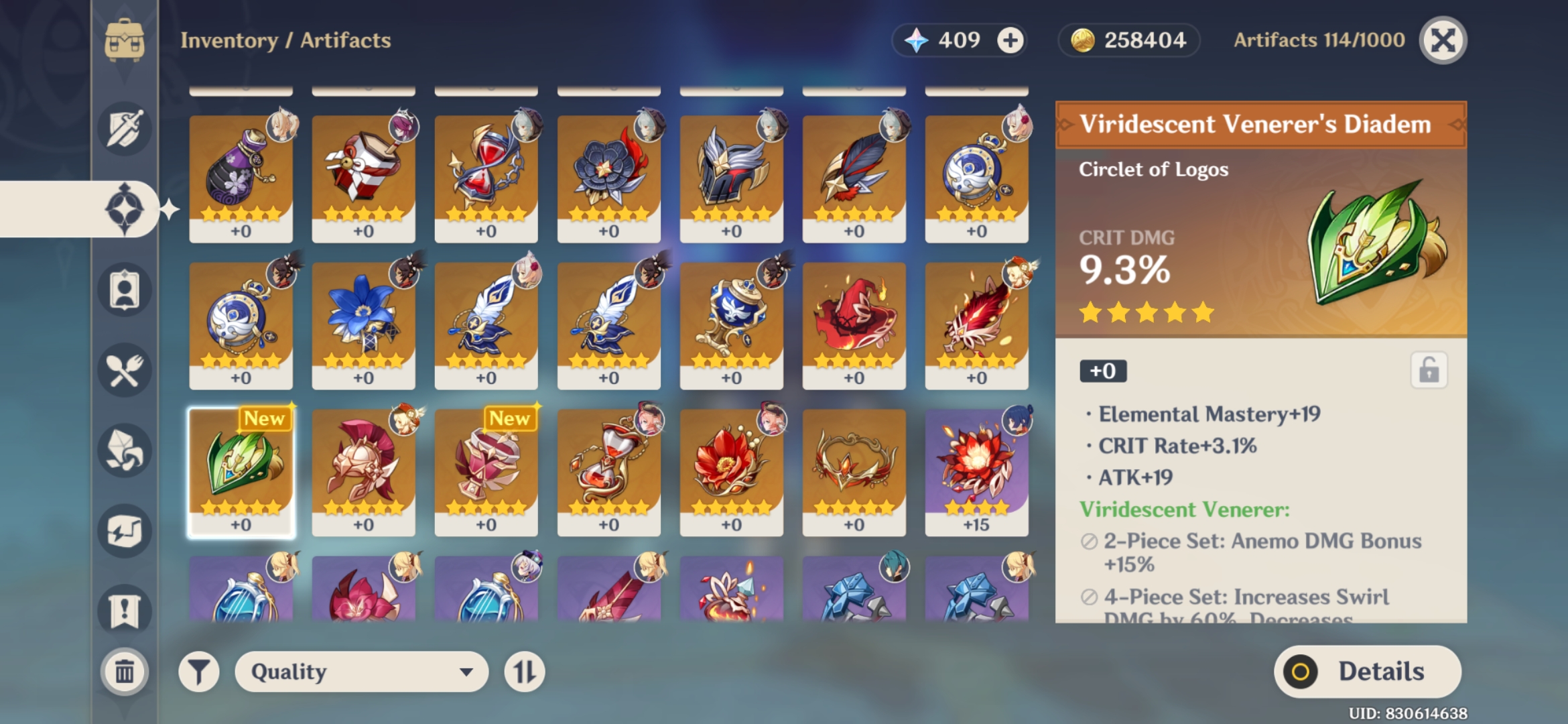 viridescent Genshin Impact | HoYoLAB