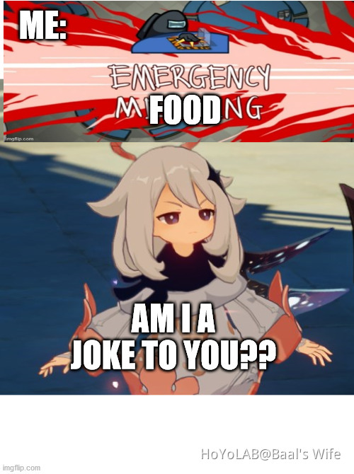 Paimon is not emergency food. Well, maybe Genshin Impact | HoYoLAB