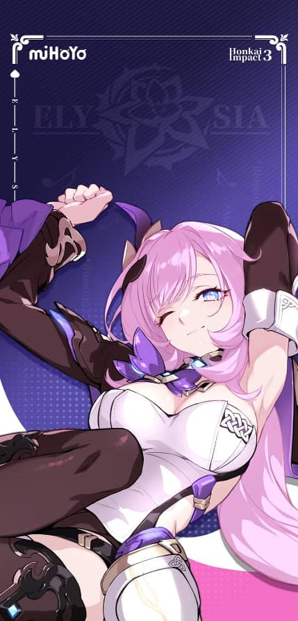Elysia phone wallpaper Honkai Impact 3rd | HoYoLAB