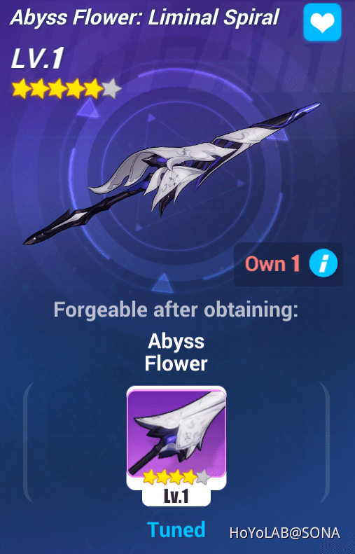 [5.1 Beta Guides] Abyss Flower: Liminal Spiral Weapon Guide | Honkai ...