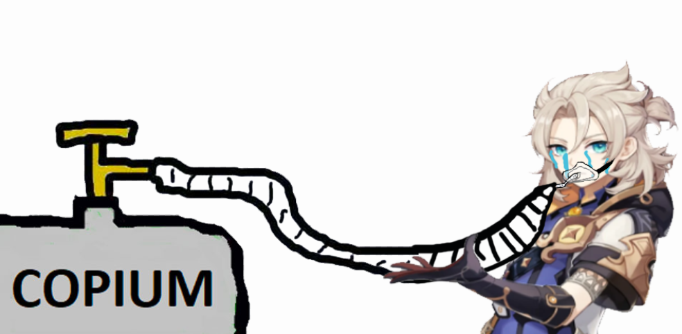 Genshin Characters Inhale COPIUM - #2 - Geo Edition Genshin Impact ...