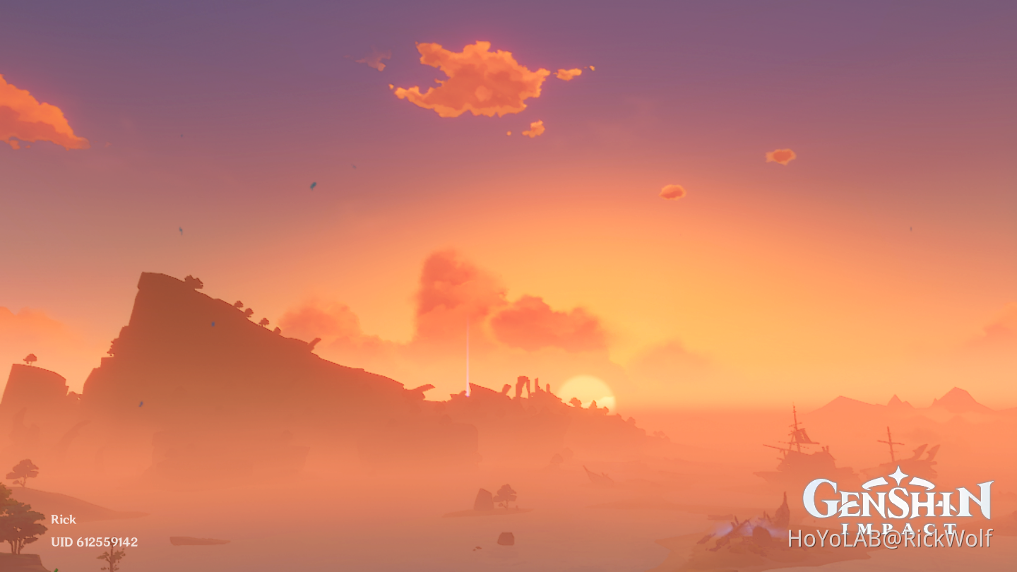 Fallen ships among the mist Genshin Impact | HoYoLAB