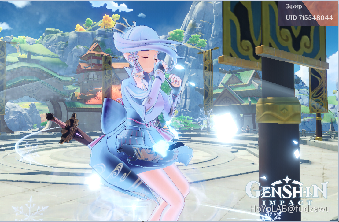 The ice princess Genshin Impact | HoYoLAB