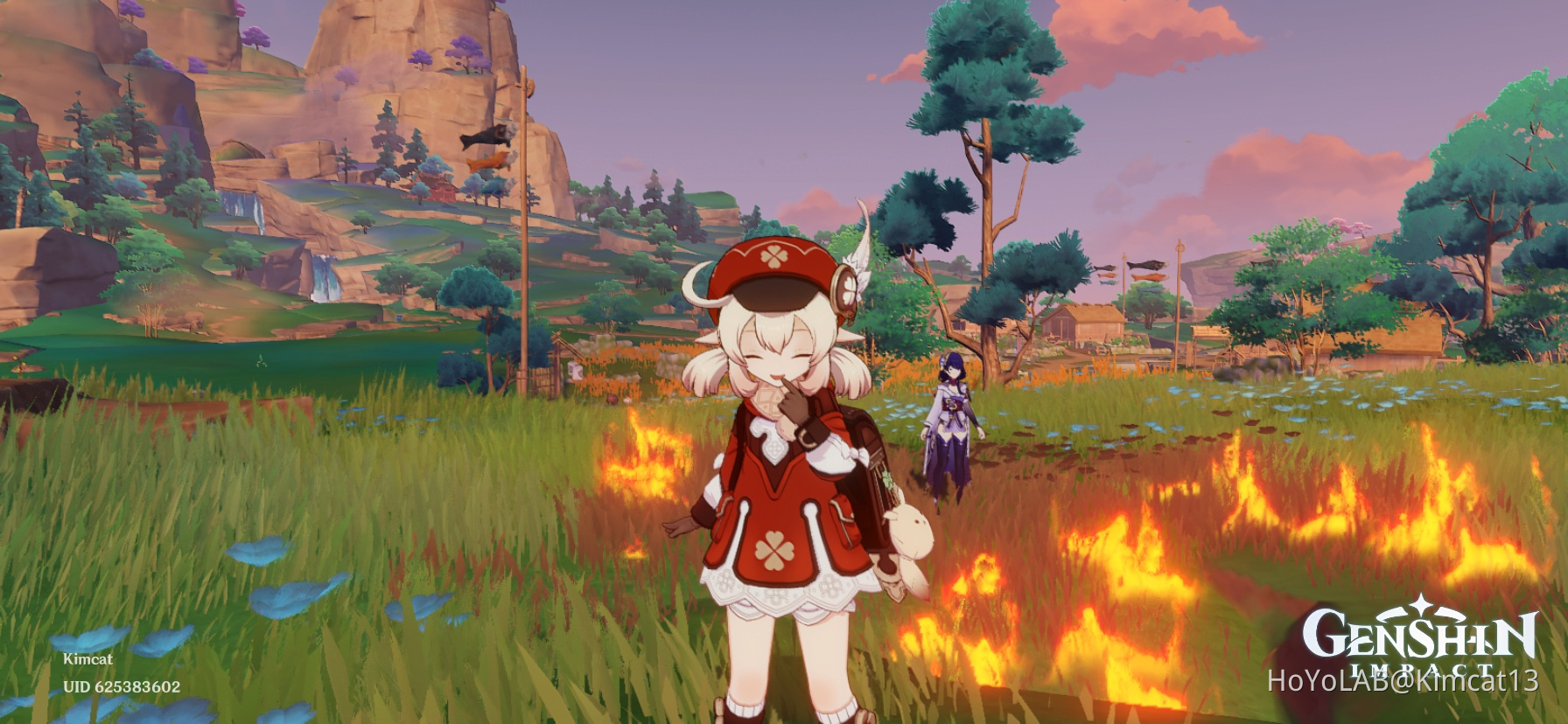 Alguien no esta feliz con la visita de Klee en Inazuma uwu Genshin ...