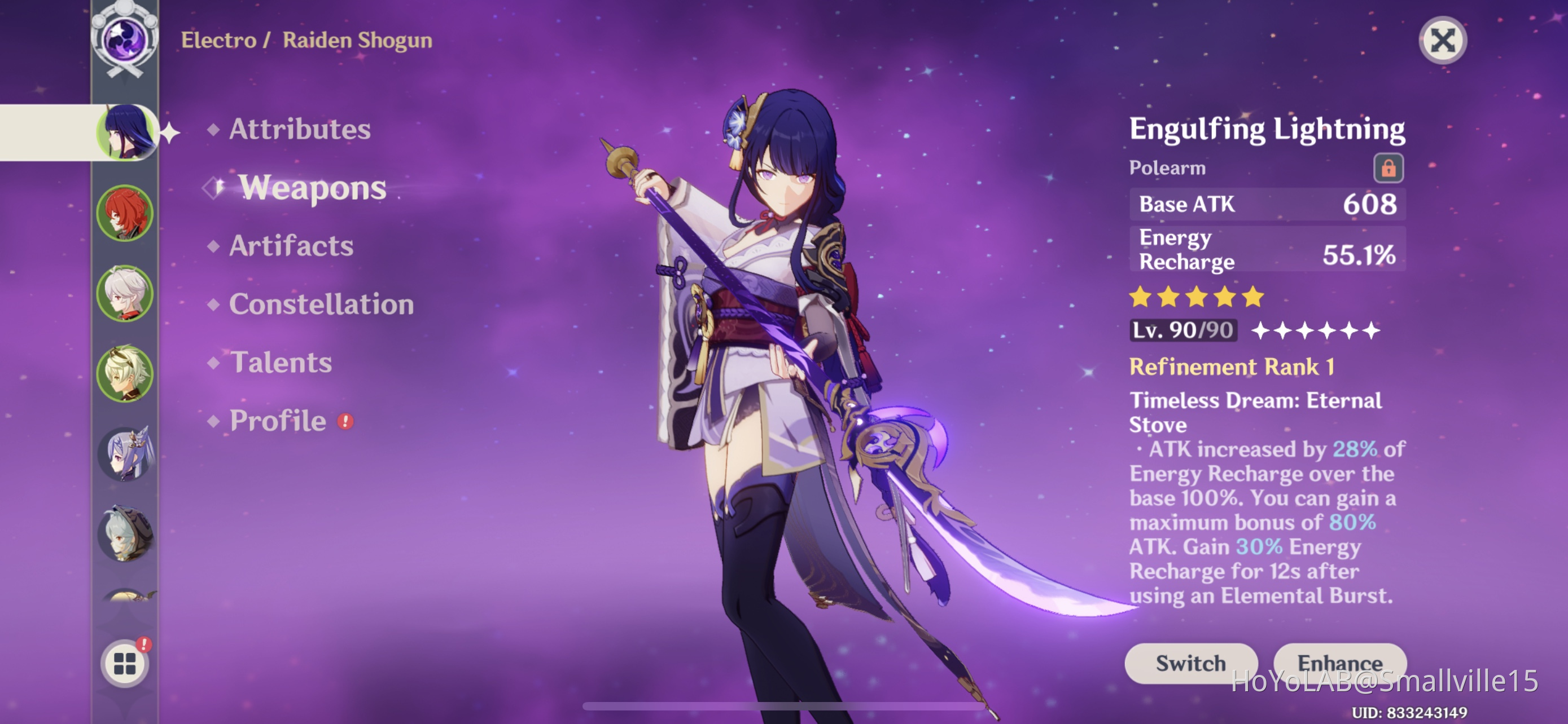 Current baal build Genshin Impact | HoYoLAB