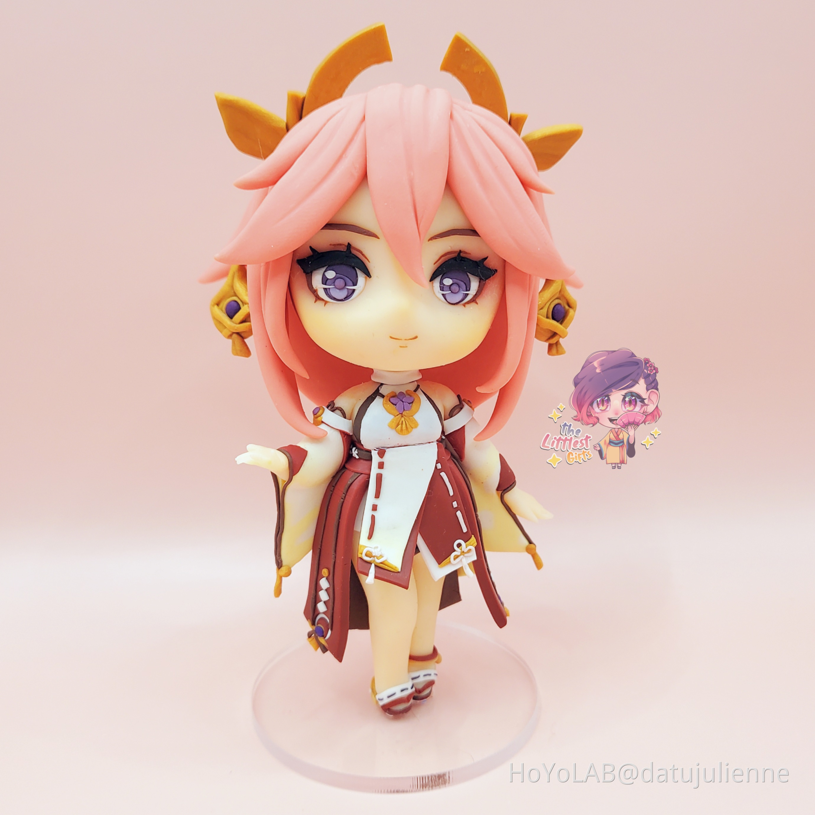 YAE MIKO Handmade Chibi Figure Genshin Impact | HoYoLAB