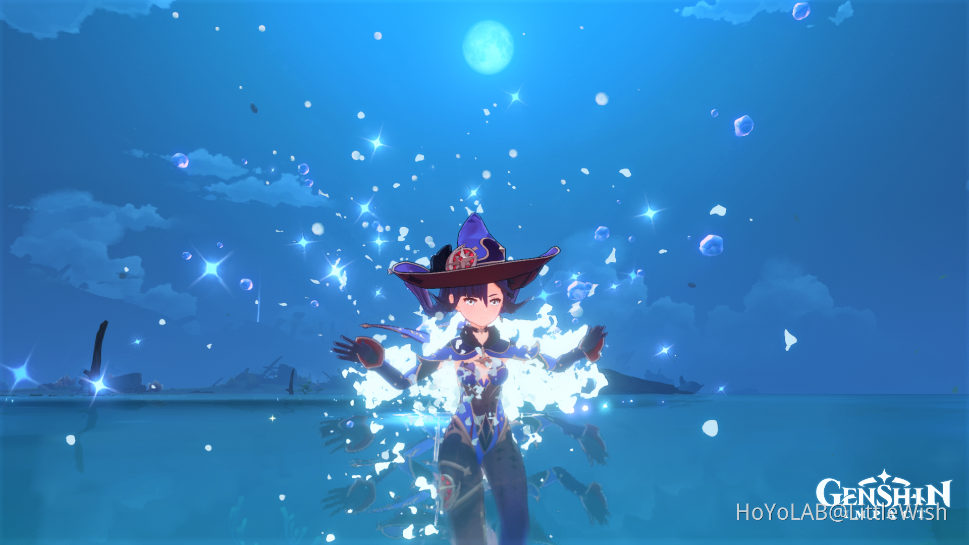 Swimming with the fishes Genshin Impact | HoYoLAB