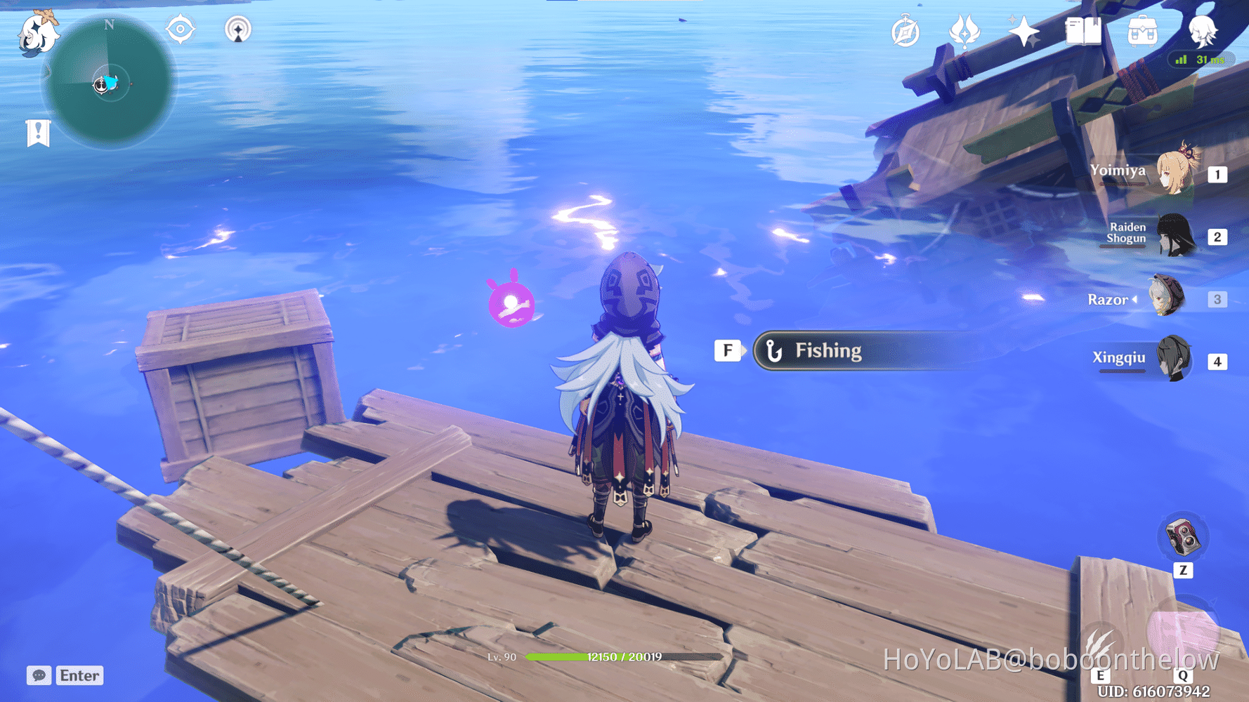 How to catch a Raimei Angelfish Genshin Impact | HoYoLAB