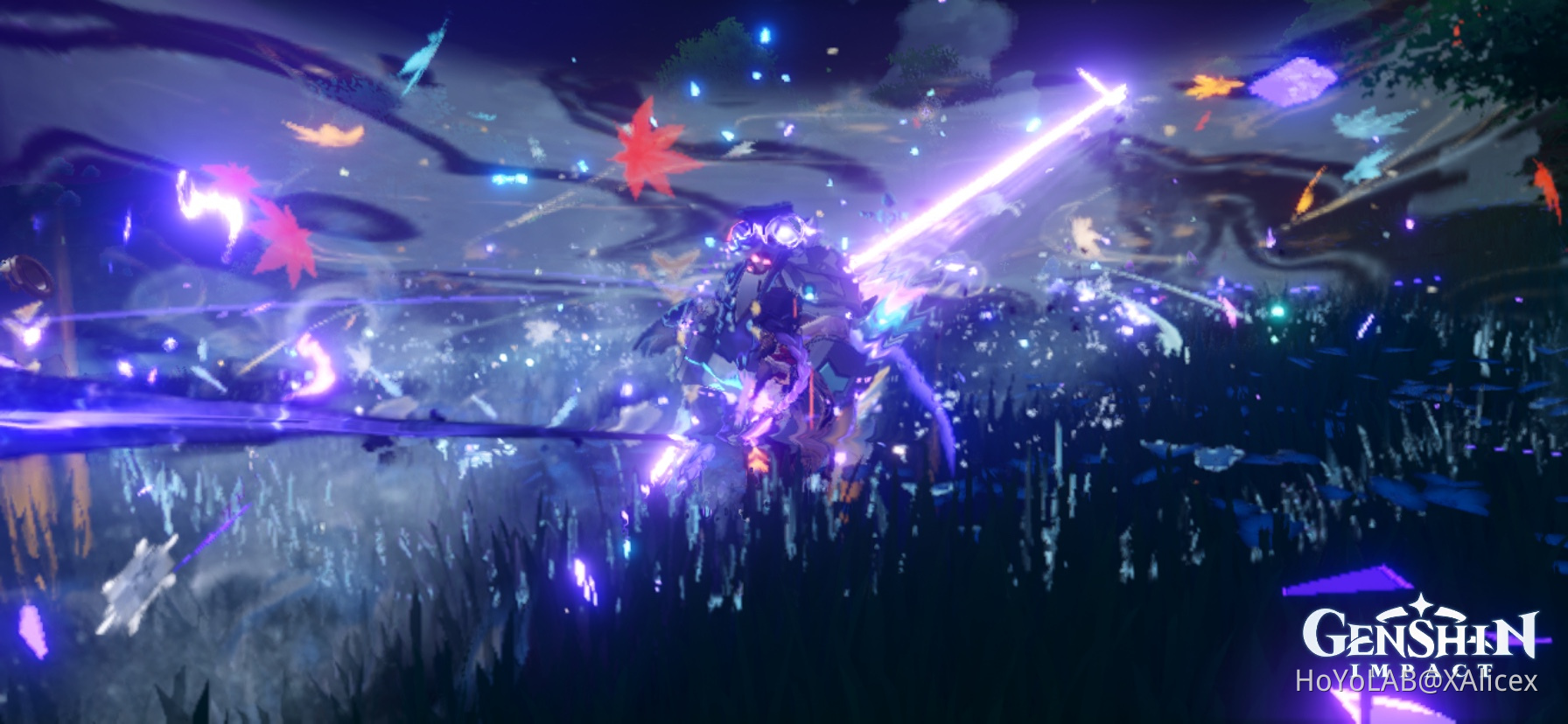 When so many skills mixed up it becomes more than just art Genshin ...