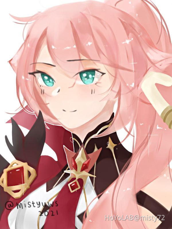 Yanfei in Eula's design Genshin Impact | HoYoLAB