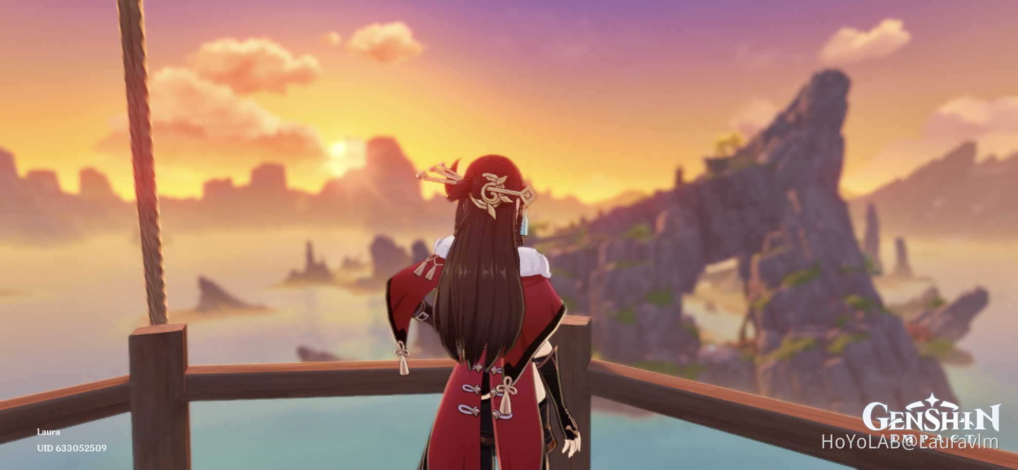 Beidou and the sunset Genshin Impact | HoYoLAB