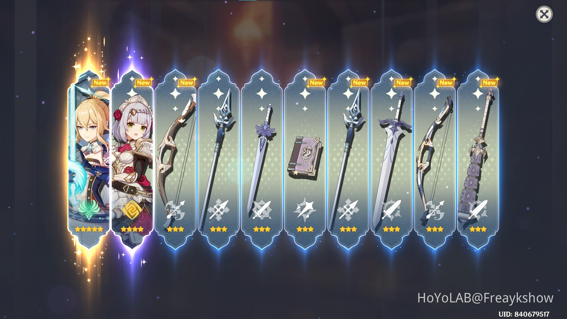 Beginner Banner first 10 wishes ever, pulled 7 days ago Genshin Impact ...