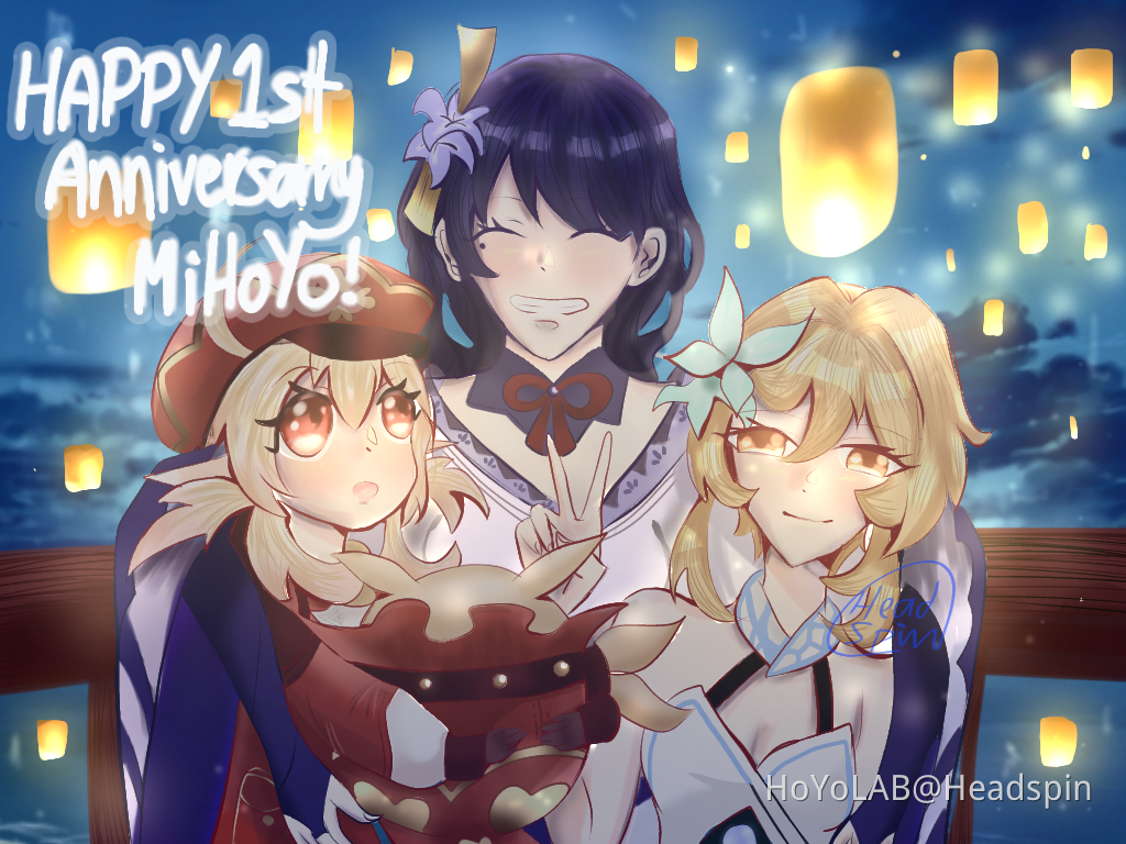 Happy 1st Anniversary MiHoYo! Genshin Impact | HoYoLAB