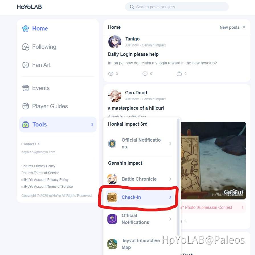 How To Claim Daily Login Rewards On Pc And Mobile Genshin Impact Hoyolab