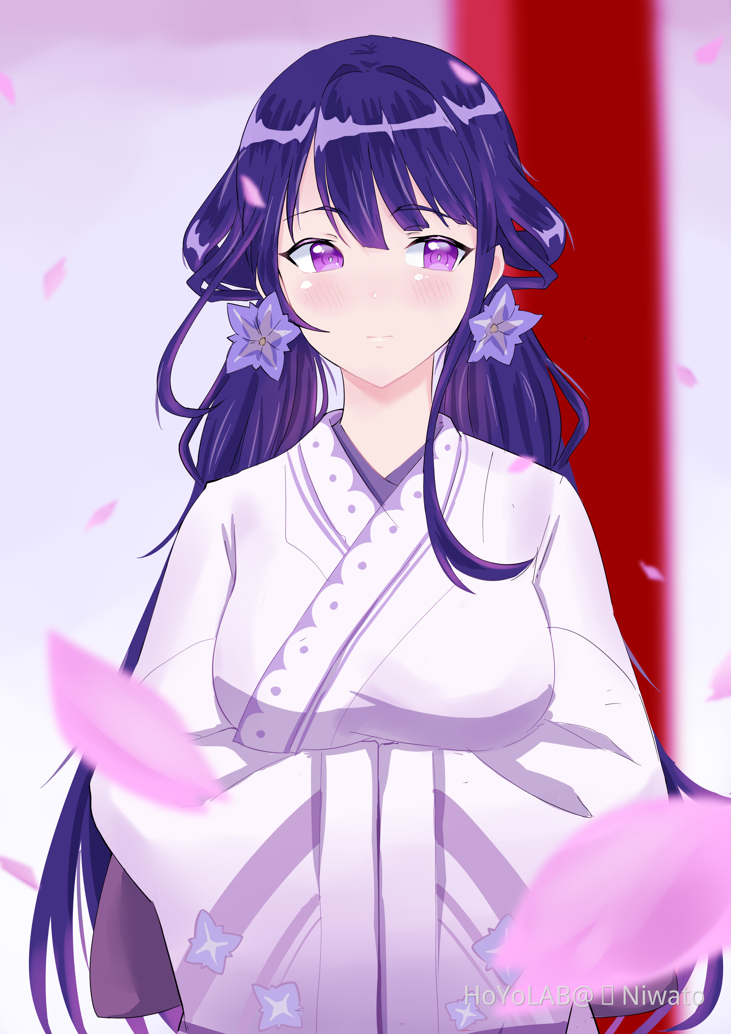 Raiden Shogun on Yae's Shrine Genshin Impact | HoYoLAB