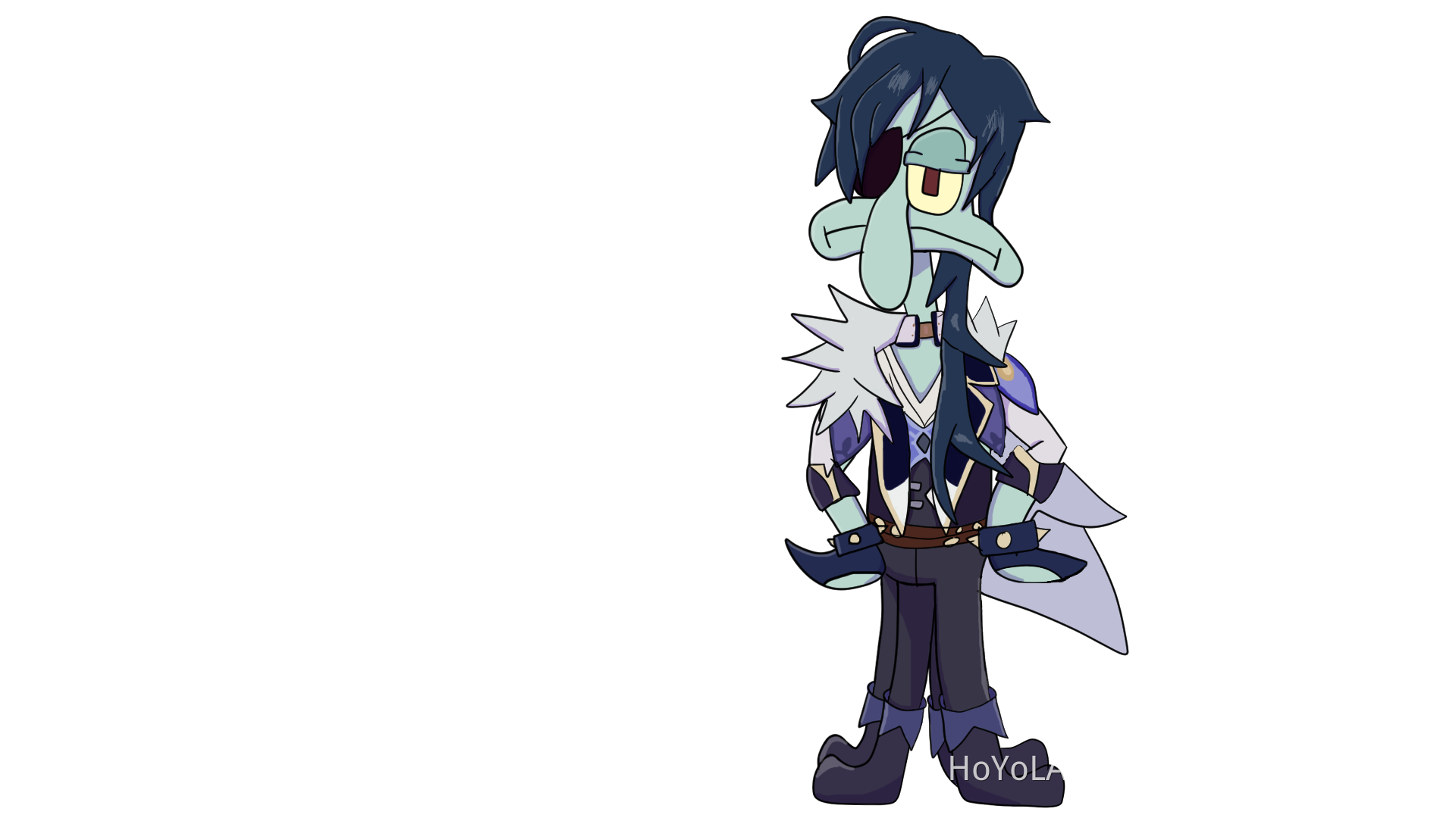 Squidward Kaeya Genshin Impact | HoYoLAB