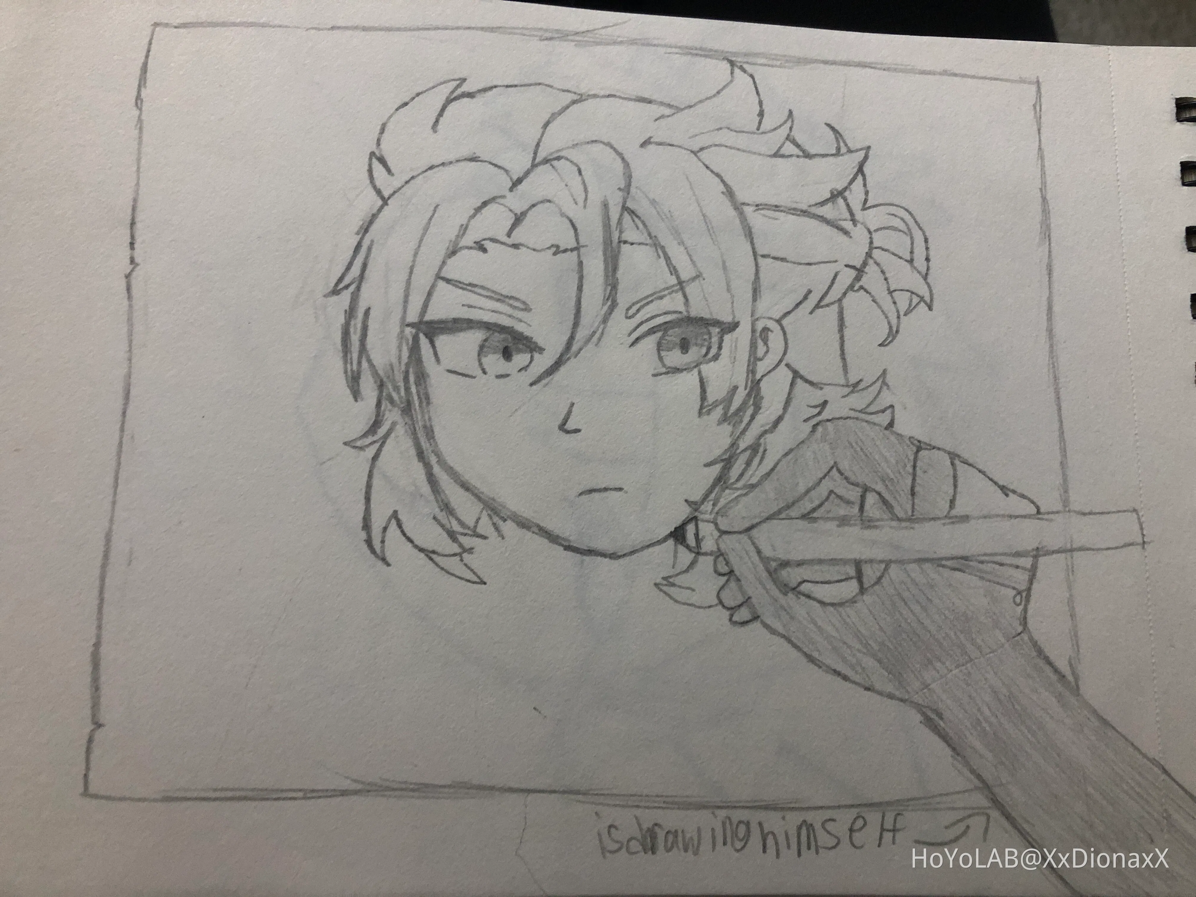 Albedo drawing Albedo! Genshin Impact | HoYoLAB