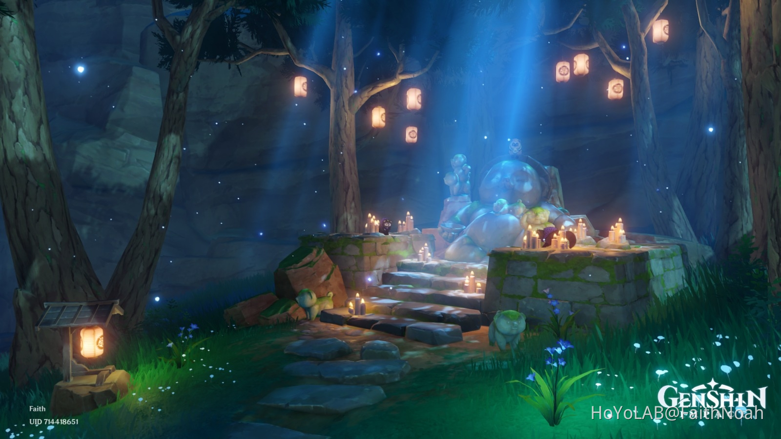 A lovely night in the forest Genshin Impact | HoYoLAB