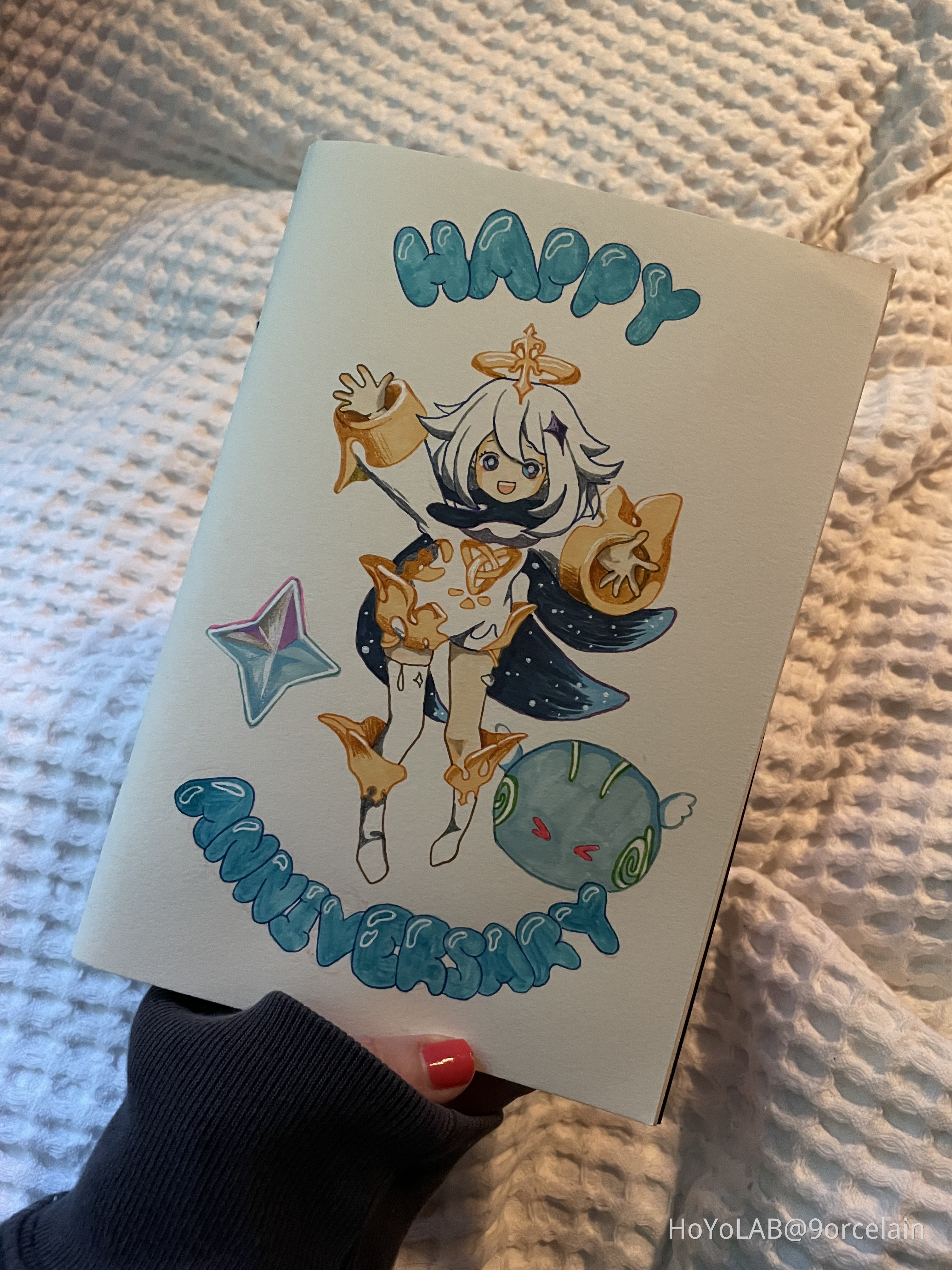 Paimon Anniversary Doodle Genshin Impact | HoYoLAB