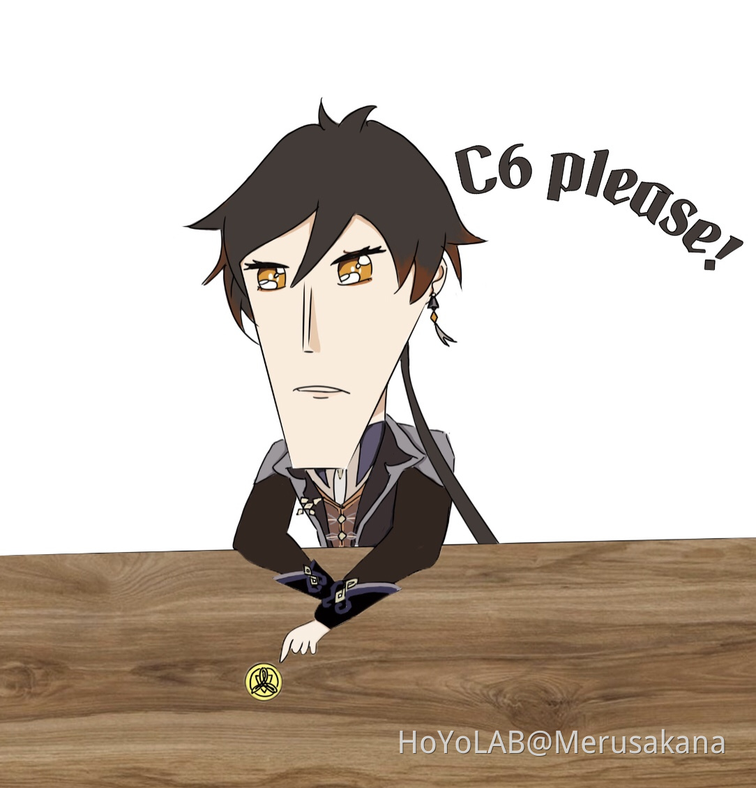 『one mora please?』 Genshin Impact | HoYoLAB