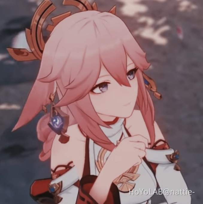 yae miko aesthetic icons Genshin Impact | HoYoLAB