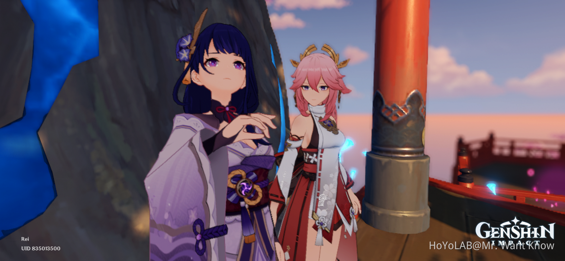 Ei & Miko | Genshin Impact | HoYoLAB