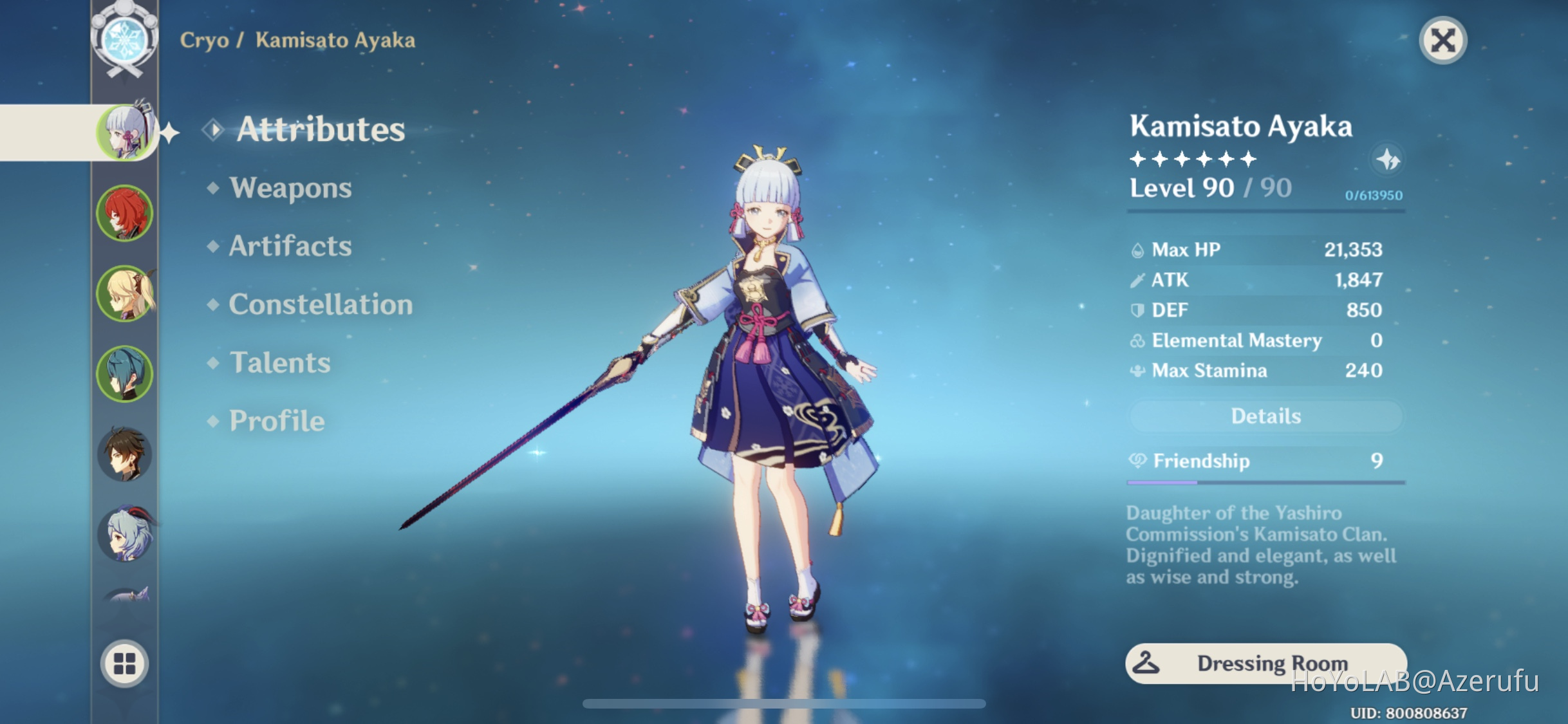 Support Ayaka ️ Genshin Impact | HoYoLAB