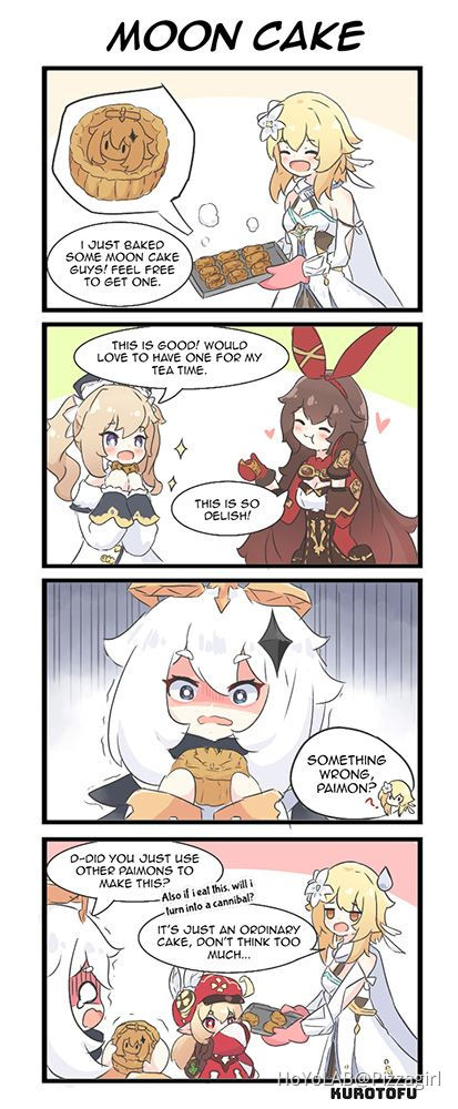 Paimon cakes Genshin Impact | HoYoLAB