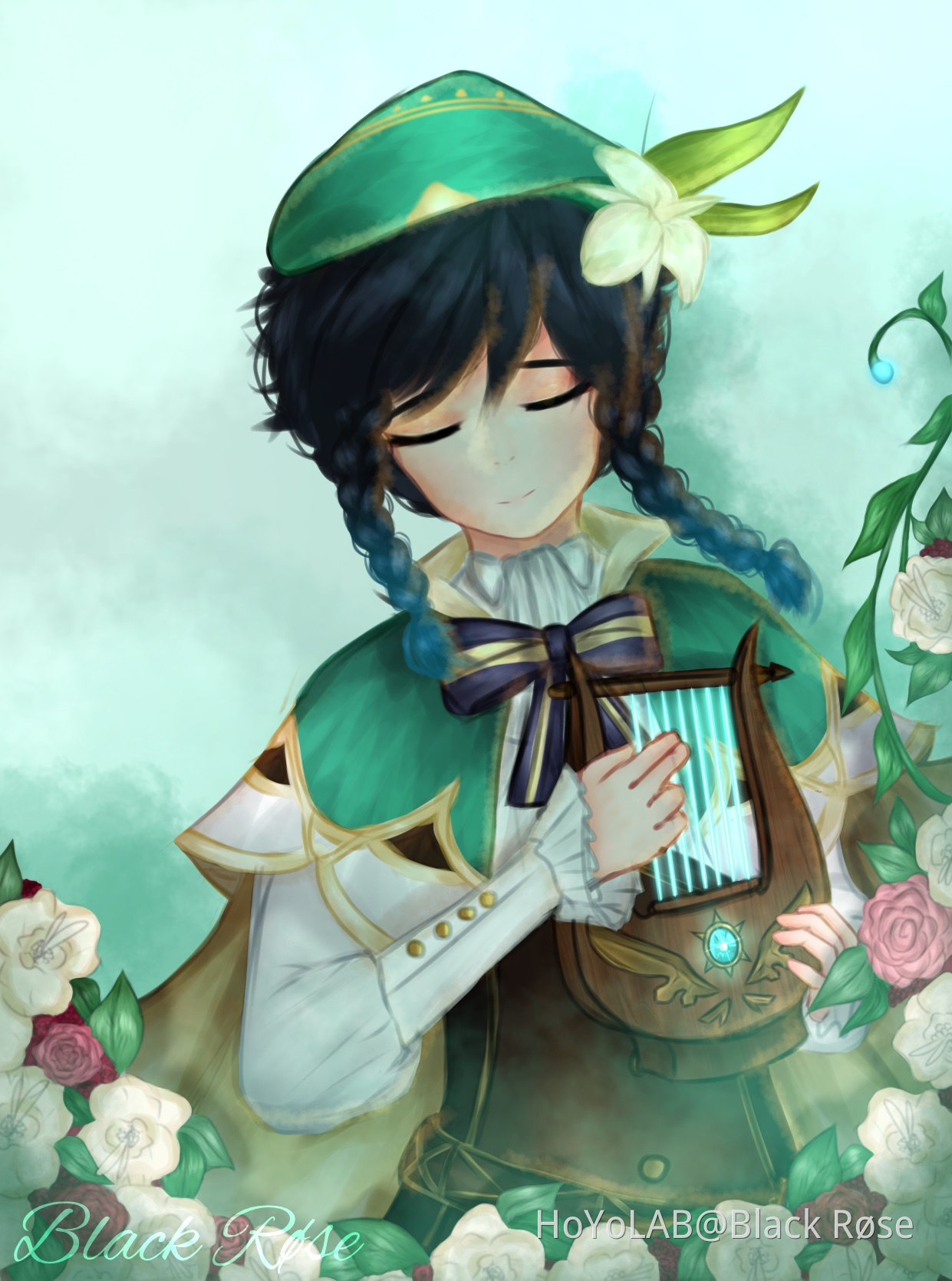 Venti Fanart ♪ Genshin Impact | HoYoLAB