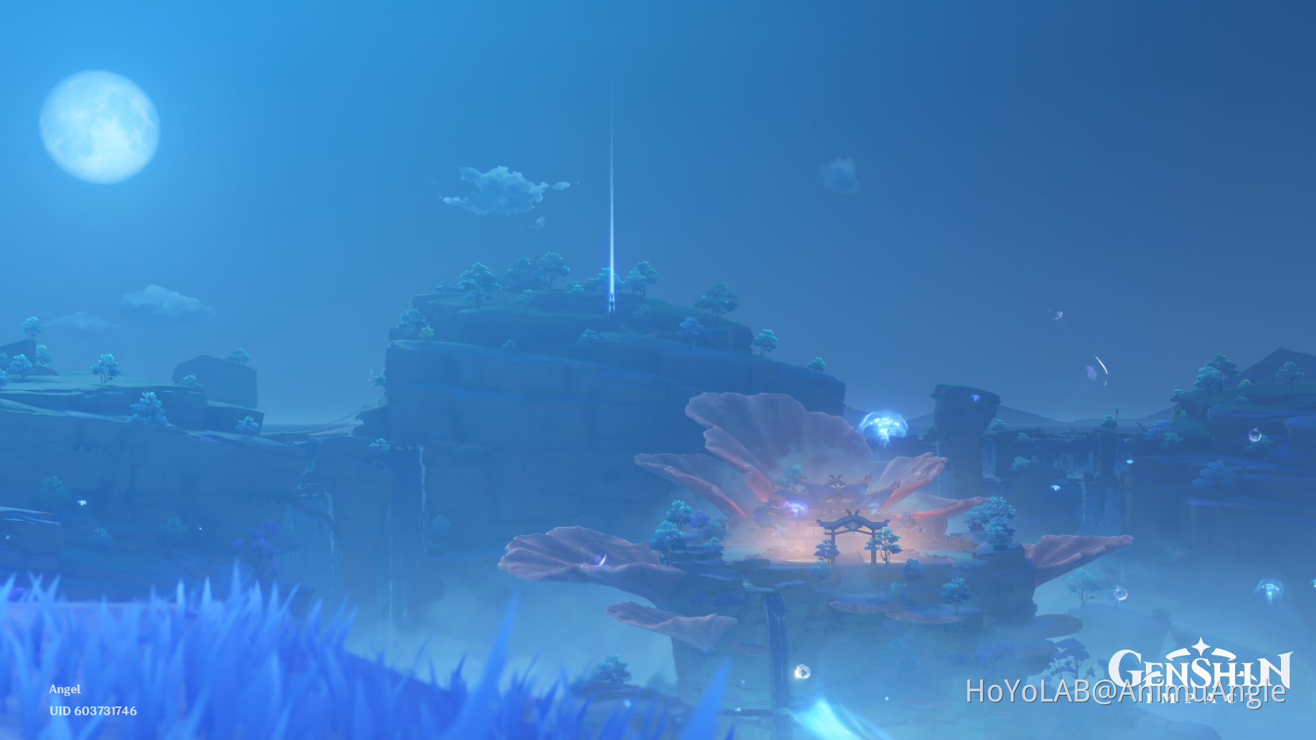 Moon-Bathed Sagonomiya Shrine Genshin Impact | HoYoLAB