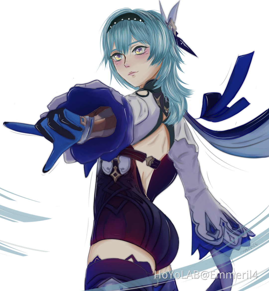 Eula fanart | Genshin Impact | HoYoLAB