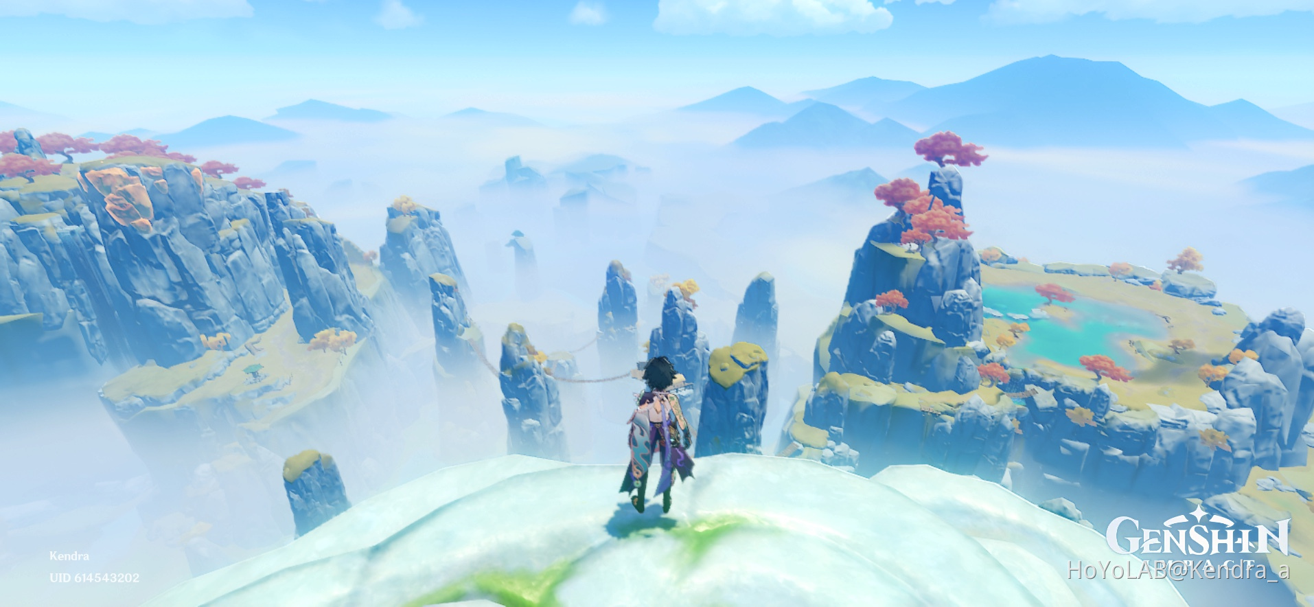 Adeptus Xiao above the clouds Genshin Impact | HoYoLAB