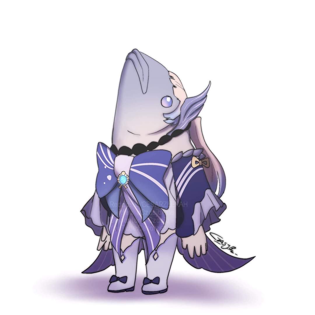 Kokomi but fish Genshin Impact | HoYoLAB