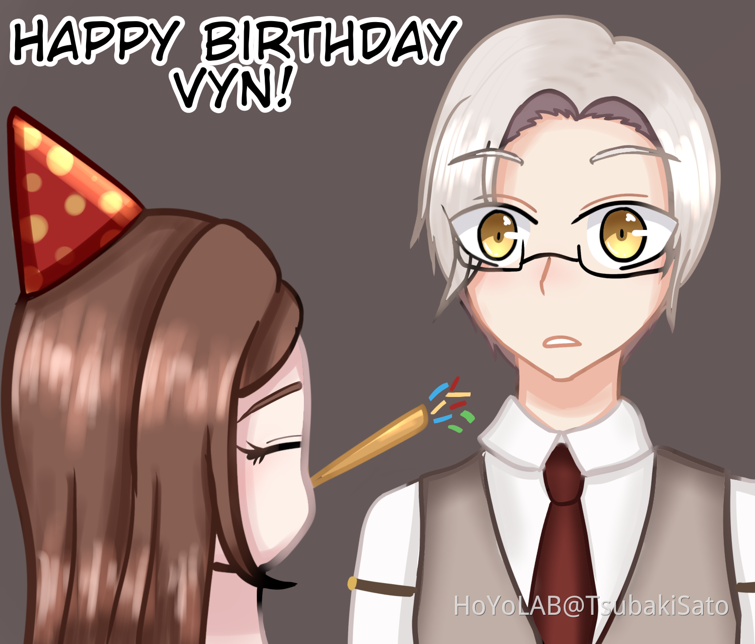 Vyn’s Birthday drawing event submission! Tears of Themis | HoYoLAB