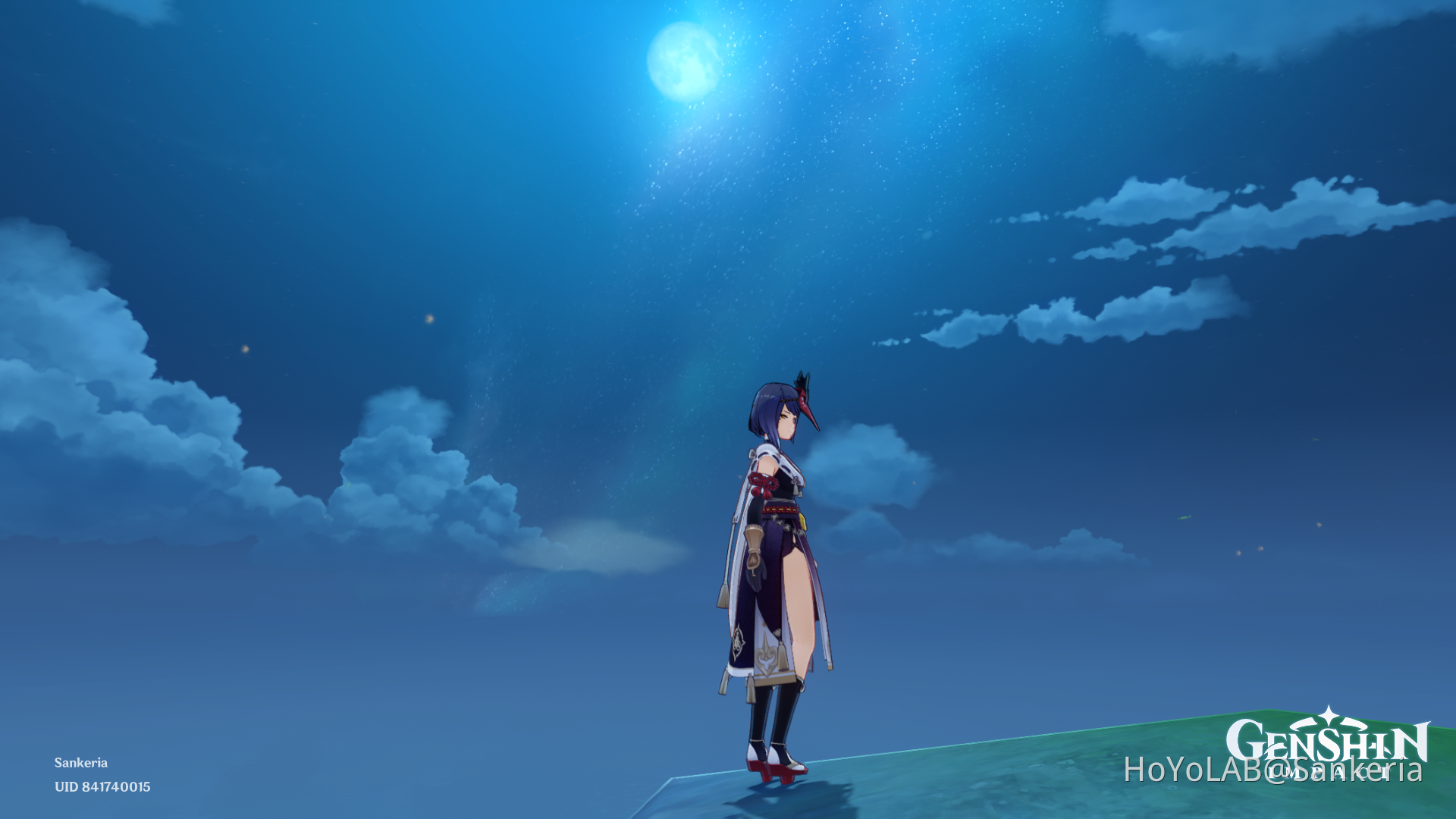 By the moon Genshin Impact | HoYoLAB