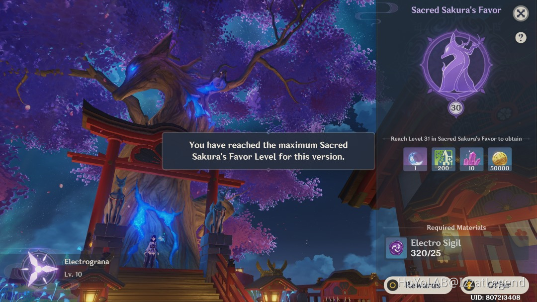 Highest Possible Electro SIgils for Genshin Impact v2.1 Genshin Impact ...