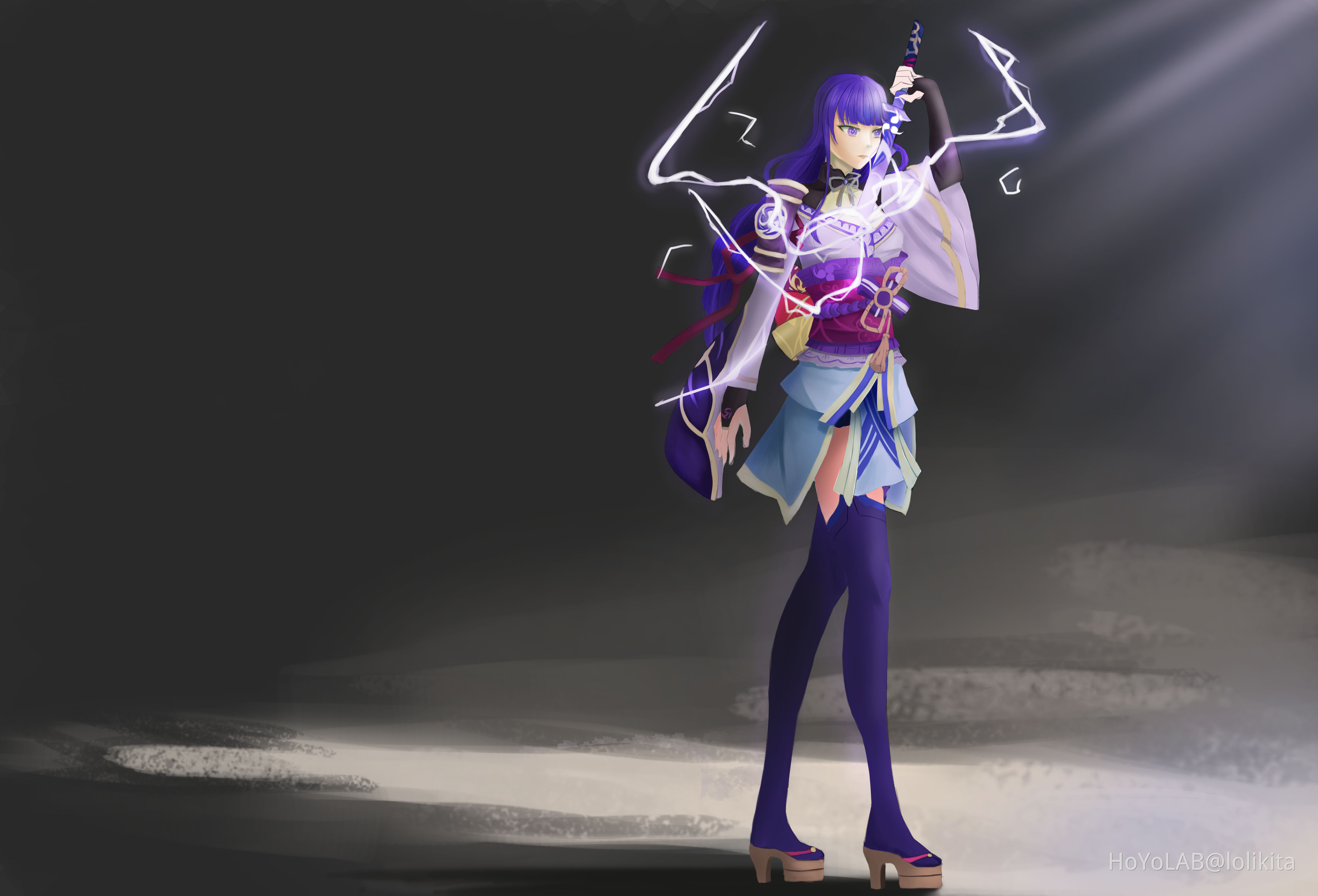 Baal Fanart Genshin Impact | HoYoLAB