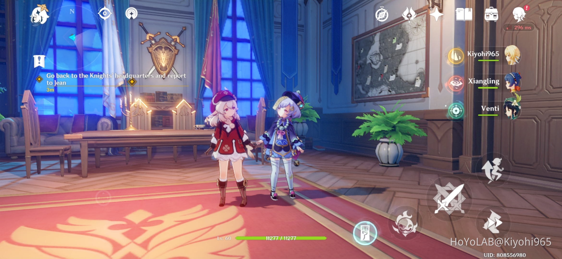 2 besties staring at each other Genshin Impact | HoYoLAB