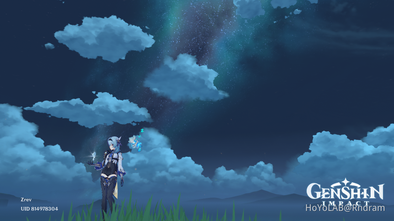 Blue Sky Genshin Impact | HoYoLAB